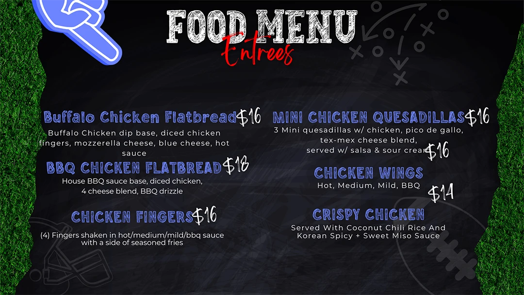 Game Day Visitors - Rec Room | Buffalo, NY